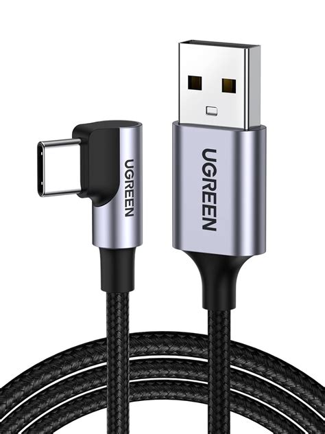 Ugreen Câble Usb C Charge Rapide 3a Nylon Tressé Câble Chargeur Usb C