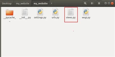 django custom webpage