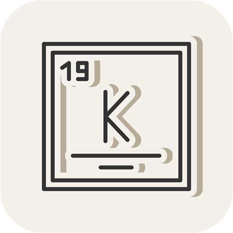 Potassium Vector Icon Design 25093617 Vector Art At Vecteezy