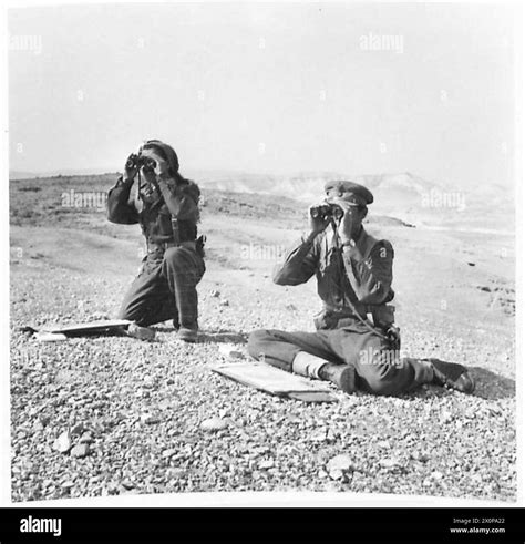 During Exercise Crocodile In The Middle East An Arab Legion Officer