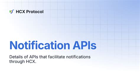 Notification Apis Hcx Protocol