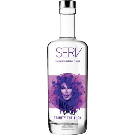 Serv Vodka Mixed Berries Trinity The Tuck Delivery And Ting