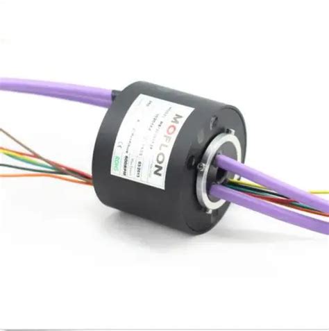 MOFLON Slipring Slip Ring With Profibus Devicenet Profinet Bore Size 25 4mm OD86mm MB250 In