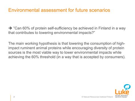 Rethinking National Protein Self Sufficiency Ppt