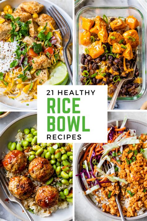 21 Healthy Rice Bowl Recipes Natures Gateway