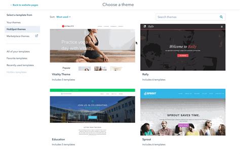 Theme Overview Hubspot Docs