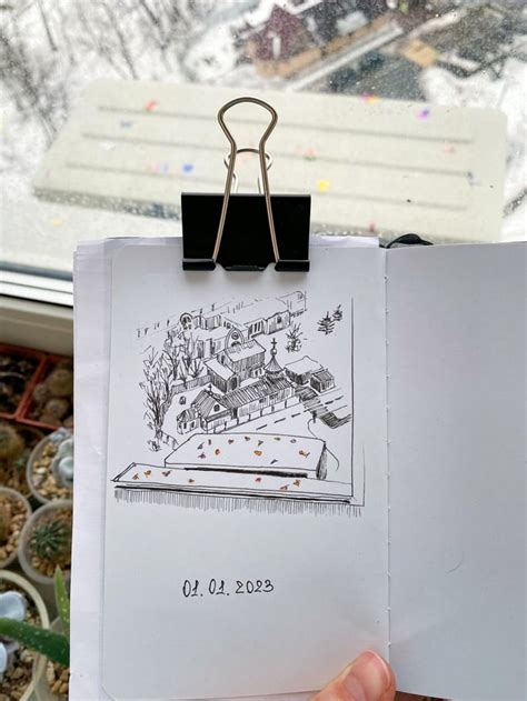 View From My Window R Sketchbook