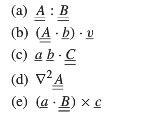 Solved What Are The Orders Of The Following Chegg