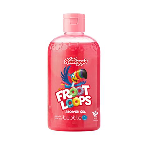 Keloggs Froot Loops Shower Gel Bath And Shower Bubble T Cosmetics