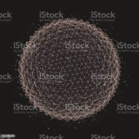 3d 추상 분야입니다 과학 기술 및 네트워크에 대 한 개념입니다 0명에 대한 스톡 벡터 아트 및 기타 이미지 0명 공