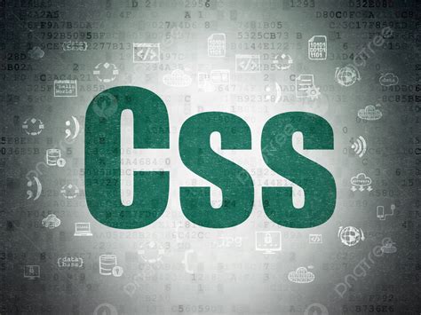 Digital Data Paper Background Featuring Css Programming Concept Photo And Picture For Free
