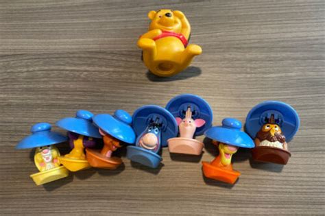 Vintage 1996 Disney Winnie The Pooh Hide N Seek Game Pieces Parker