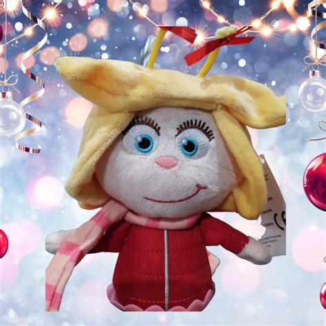 Cindy Lou Who Plush Doll The Grinch Etsy