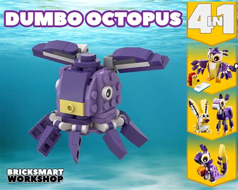 Lego Moc Dumbo Octopus 31125 Alternate By Bricksmartworkshop