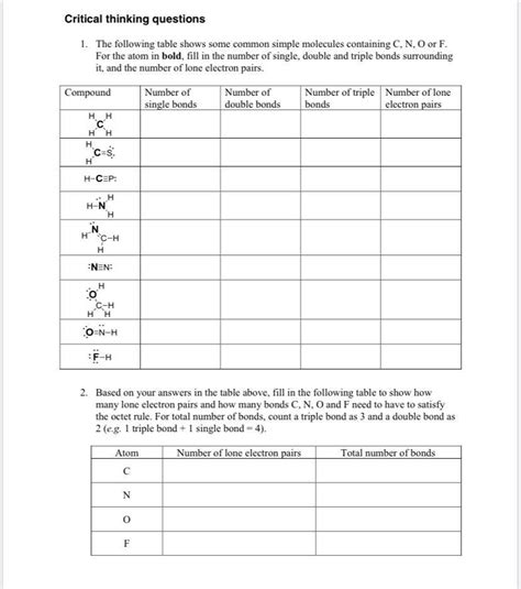 Solved Critical Thinking Questions Formic Acid Has A Chegg