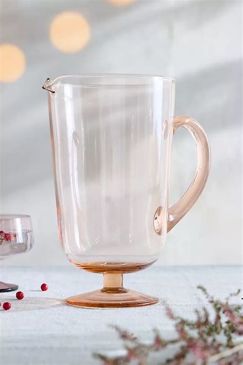 Footed Glass Pitcher Terrain