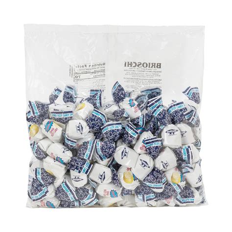 Lemon Flavored Effervescent Fizzy Digestive Italian Candies 22 Lbs