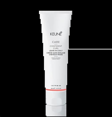 Keune Care Confident Curl Leave In Coily 300ml Premium Hair Care