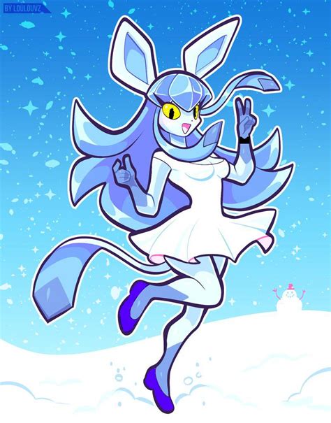 Lazuli The Glaceon By Tailhprower On Deviantart