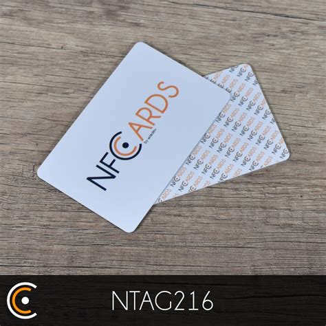 Custom NFC Card NXP NTAG Front And Back Printing NFC CARDS