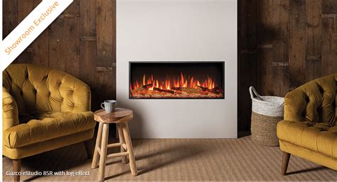 Gazco EStudio 85R Inset Electric Fire Ignition Fires