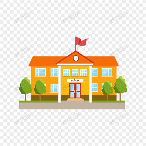 Gambar Sekolah Gambar Sekolah Kartun Png Handmaopenaud