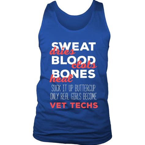 Vet Tank Top Only Real Girls Become Vet Techs Teelime Unique T Shirts