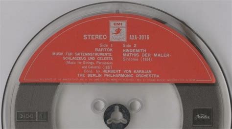 Bartok Music For Strings Percussion And Celesta Reel To Reel Pre