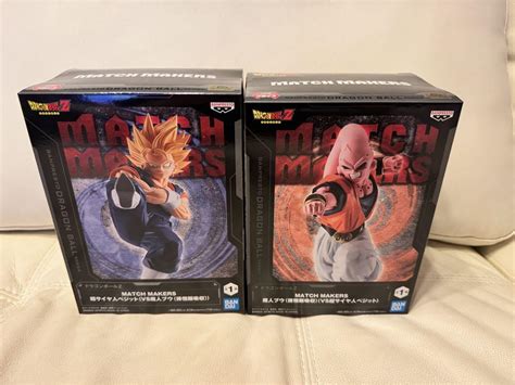 【新品】ドラゴンボール 超ベジットvs魔人ブウ（孫悟飯吸収）フィギュアセット メルカリ
