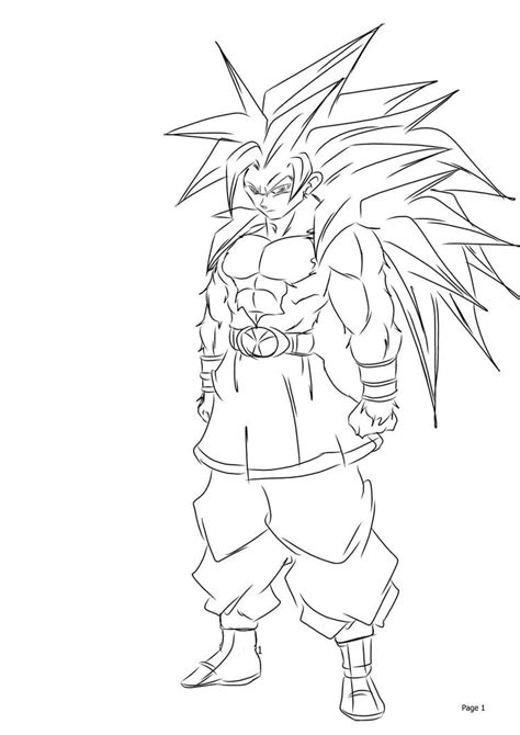 Desenhos Do Goku Para Desenhar