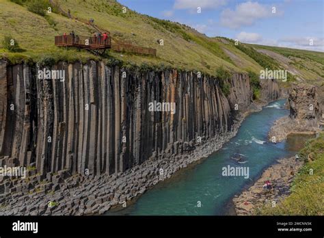 Studlagil Canyon Basalt Columns Largest Collection Of Basalt Columns