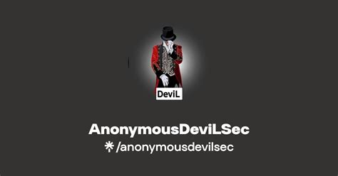 AnonymousDeviLSec Instagram Linktree