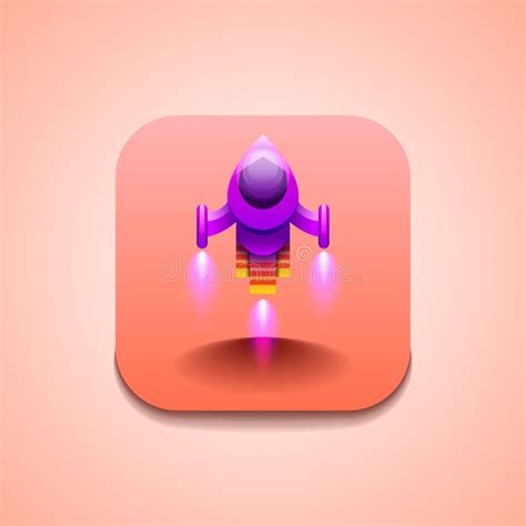 Abstract Spaceship Rocket Logo Vector Design Science Space Galaxy