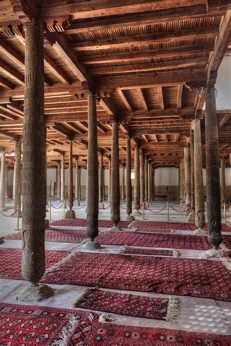 Interior Juma Mosque Ichon Qala … License Image 13818431 Lookphotos