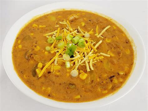 Chorizo Corn And Potato Chowder