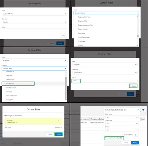 Tabular Report Surveyvista