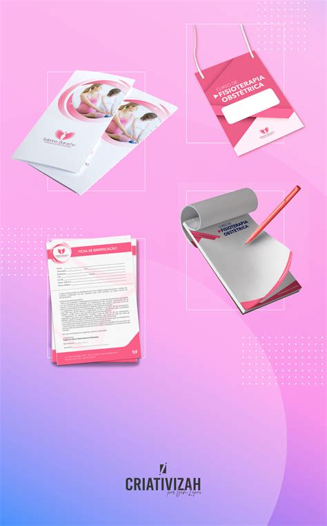 Projetos Gráficos Clínica De Fisioterapia Obstétrica On Behance