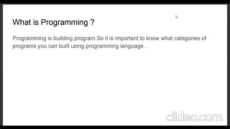 Program Categories Python Tamil Learn Easily Youtube