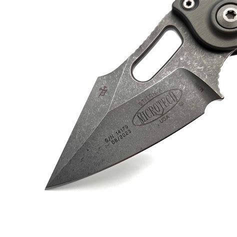 Microtech Borka Auto Stitch 169 10apnc Single Edge Natural Clear