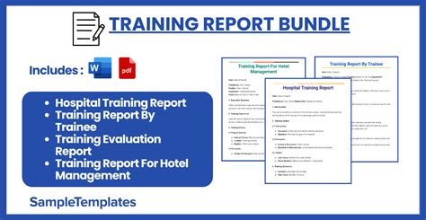 Free 17 Training Reports Samples And Templates In Pdf Word Pages