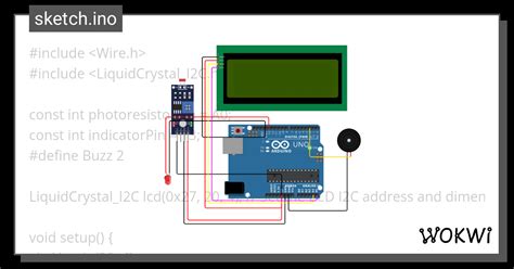 Light Sensor Lcd Copy Wokwi Esp Stm Arduino Simulator