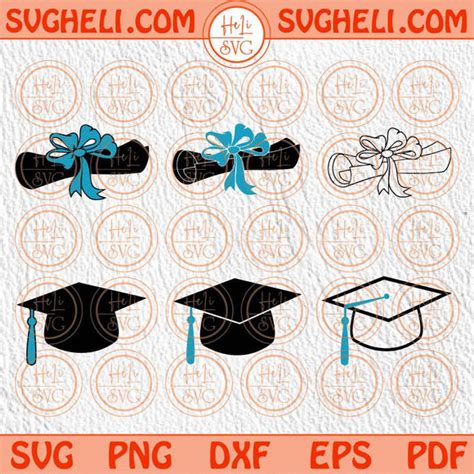 Graduation Diploma With Ribbon Svg Certificate Svg Diploma Svg Png