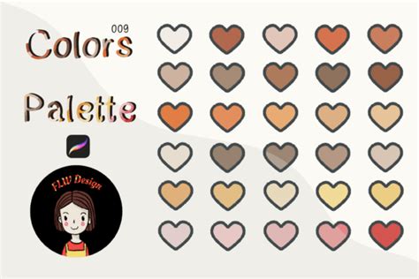 Procreate Color Palette Graphic By Flwdesign · Creative Fabrica