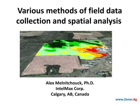 Various Methods Of Field Data Collection And Spatial Analysis Pptx