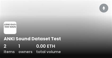 ANKI Sound Dataset Test Collection OpenSea