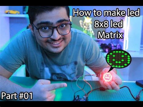 How To Make A X Led Dot Matrix And Short Tutorial About Arduino Uno Part YouTube