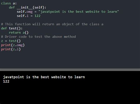 Python Return Statement Tpoint Tech
