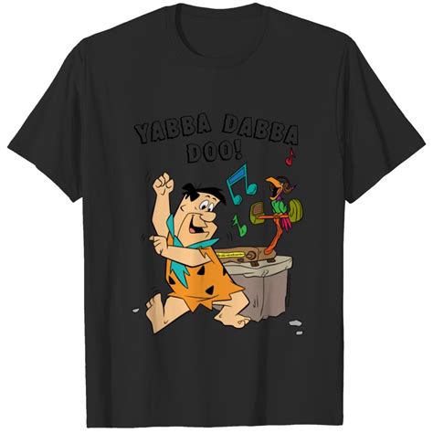 The Flintstones Fred Flintstone Dancing T Shirt Sold By Justine