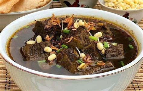 Rawon Tradisional Food From Jawa Timur Indonesia