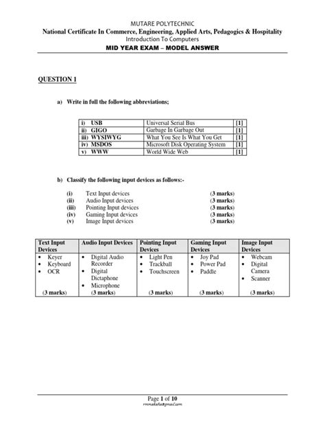Intro To Computers Model Pdf Computer Network Computer Virus